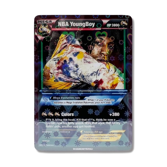 Other | Nba Youngboy Pokemon Card | Poshmark